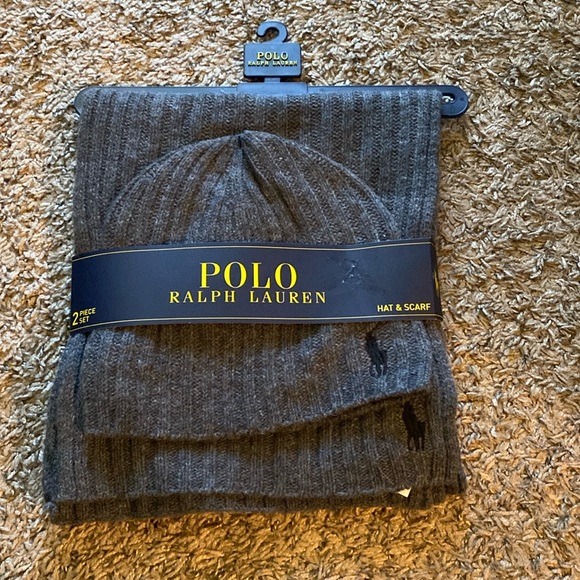 Polo Ralph Lauren | Accessories | Mens Polo Ralph Lauren Scarf Har Set ...